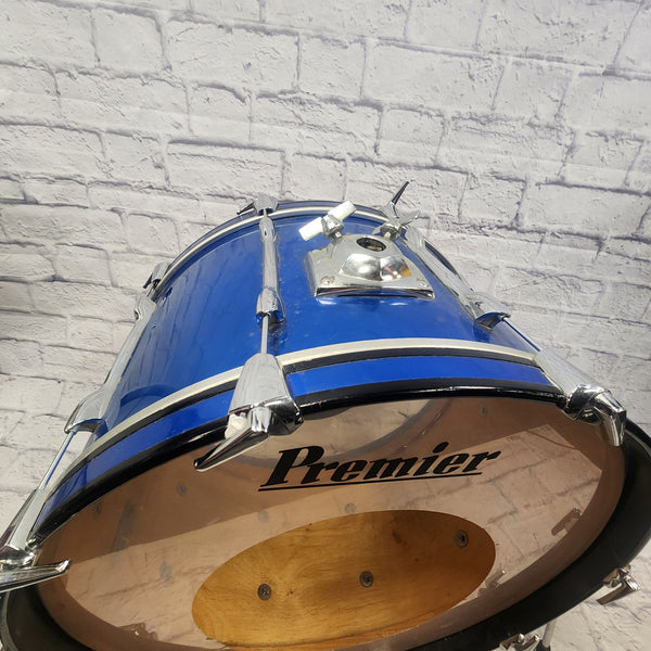 Premier 24 Polychromatic Blue Bass Drum - Evolution Music