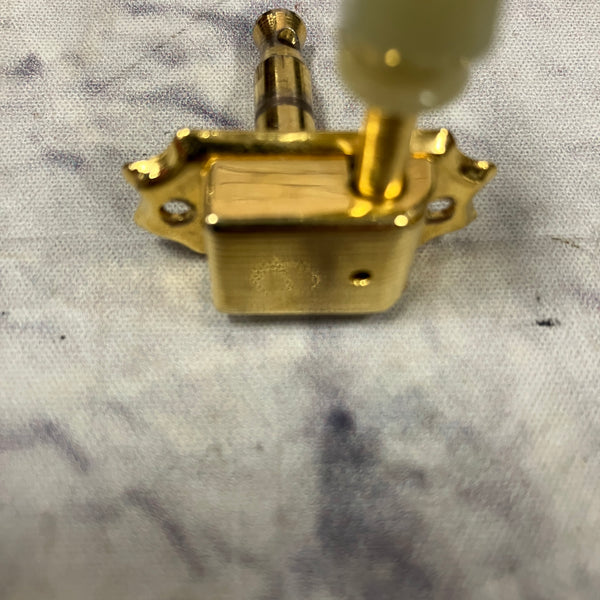 Epiphone Single Gold Tuning Machine 3x3 Bass Side - Evolution Music