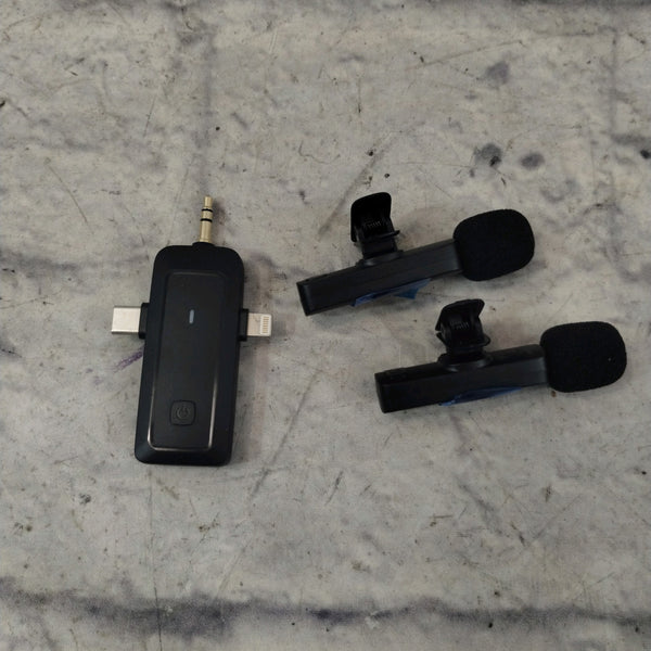 Unknown Wireless Lav Mic System W/2 Mics - Evolution Music
