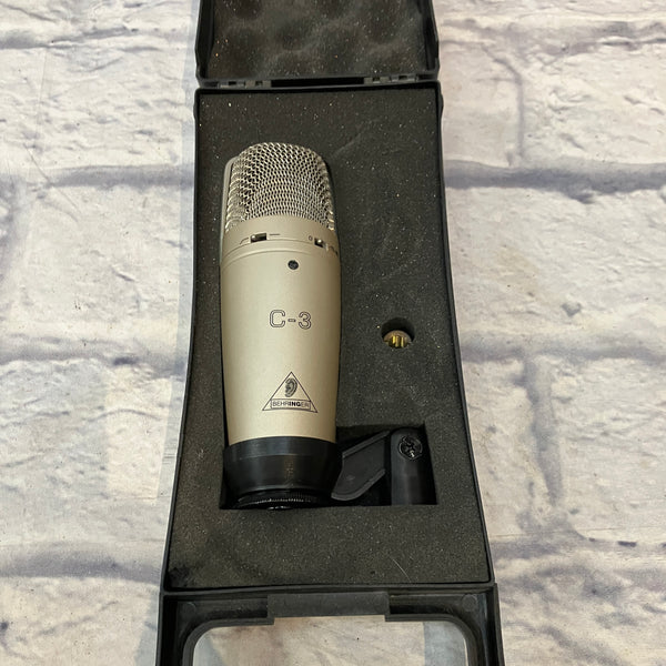 Behringer C-3 Large Diaphragm Condenser Microphone - Evolution Music