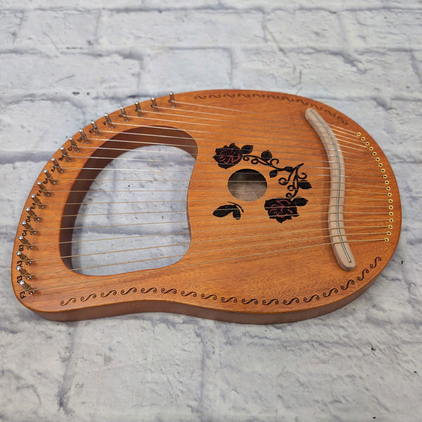 Cuecutie Lyre Harp 19 String with Bag - Evolution Music