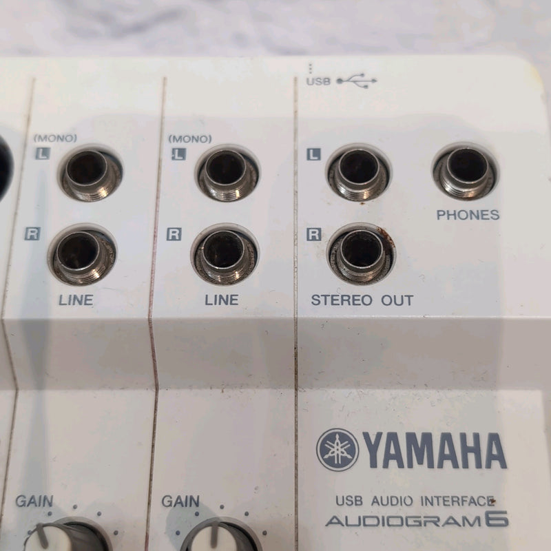 Yamaha Audiogram 6 Analog Recording USB Interface - Evolution Music