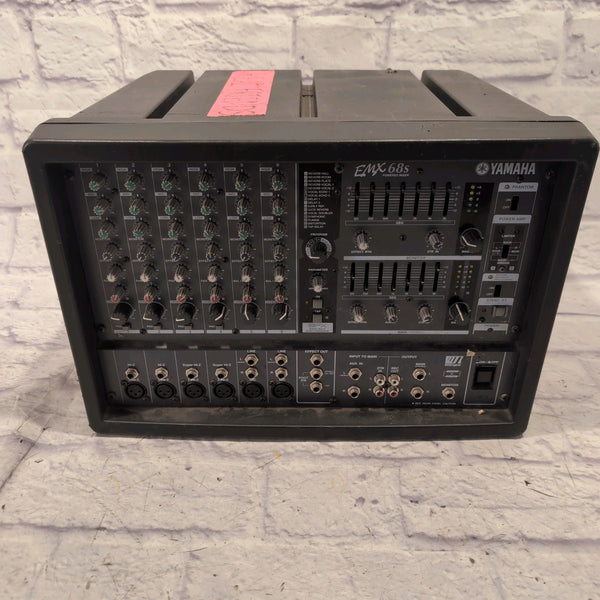 Yamaha EMX68S 800W 6-Channel Powered Mixer - Evolution Music