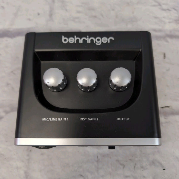 Behringer UM2 U-Phoria USB Interface - Evolution Music
