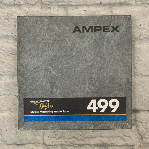 Ampex 499 Studio Master Gold 1/2" x 2500' Mastering Tape Reel ...