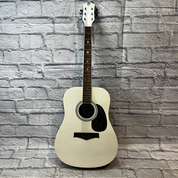 Randy Jackson Studio Series Acoustic - White - Evolution Music