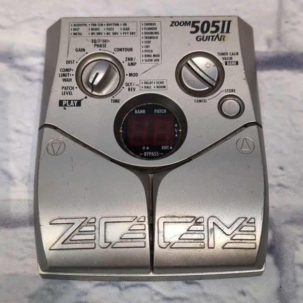 Zoom 505II Multi Effects Pedal - Evolution Music