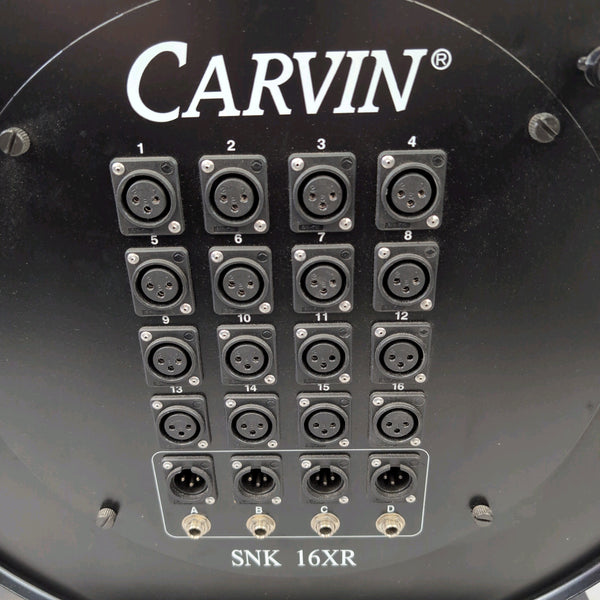 Carvin SNK 16XR 16 Chanel 4 Return 100' Snake - Evolution Music