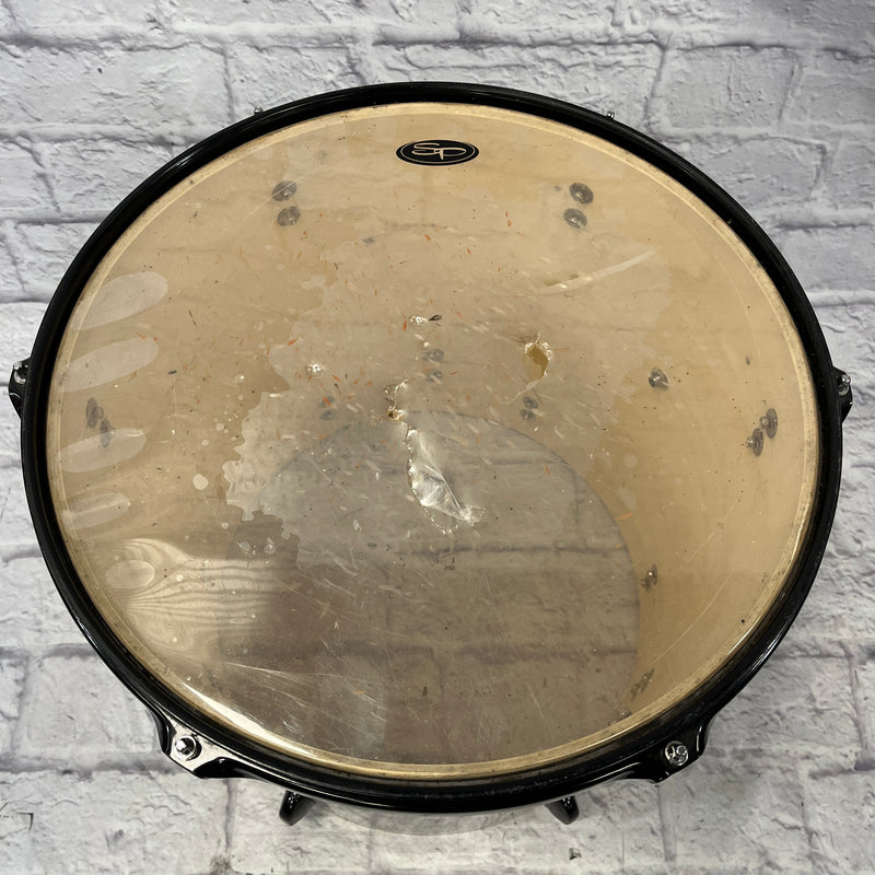 SP Sound Percussion 16x16" Floor Tom Shell - Black - Evolution Music