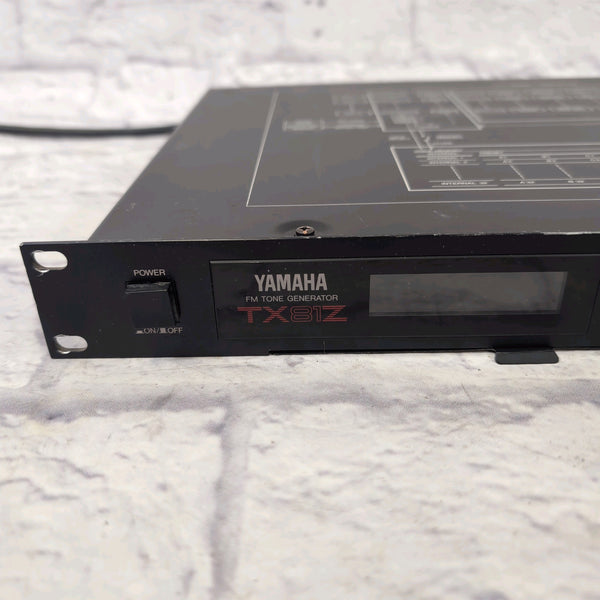 Yamaha TX81Z FM Tone Generator Rack Synth - Evolution Music