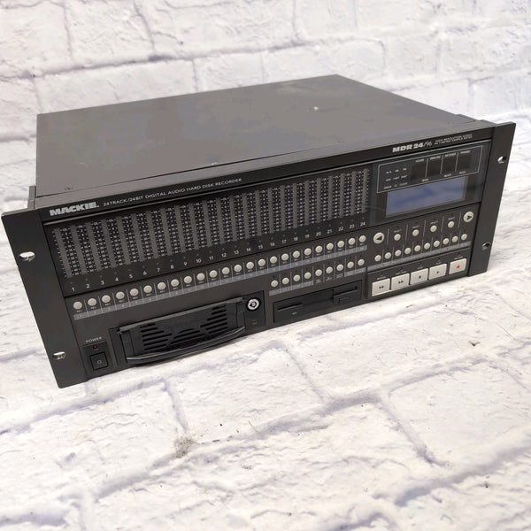 Mackie MDR24/96 24 Track 24 Bit Digital Hard Disk Recorder - Evolution ...