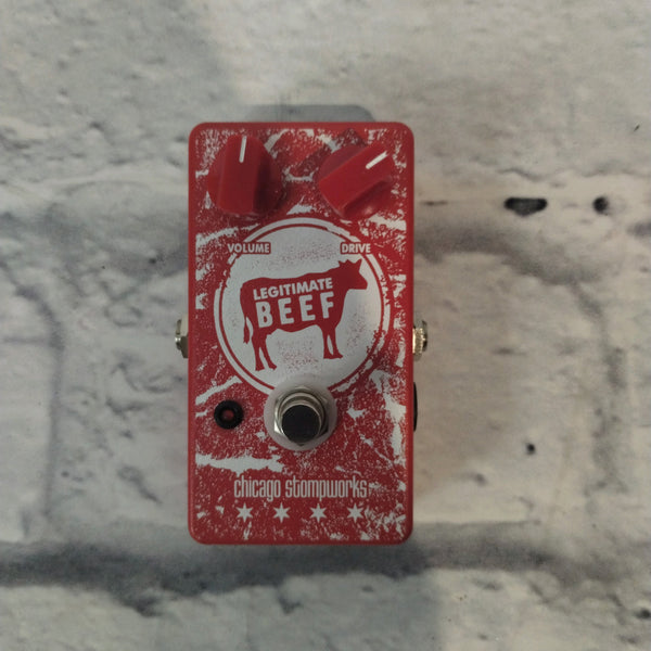 Chicago Stompworks Legitimate Beef Drive Pedal - Evolution Music
