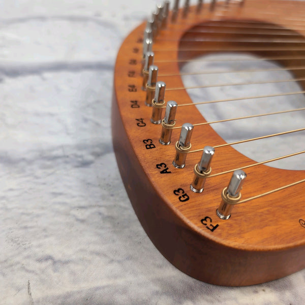 Cuecutie Lyre Harp 19 String with Bag - Evolution Music