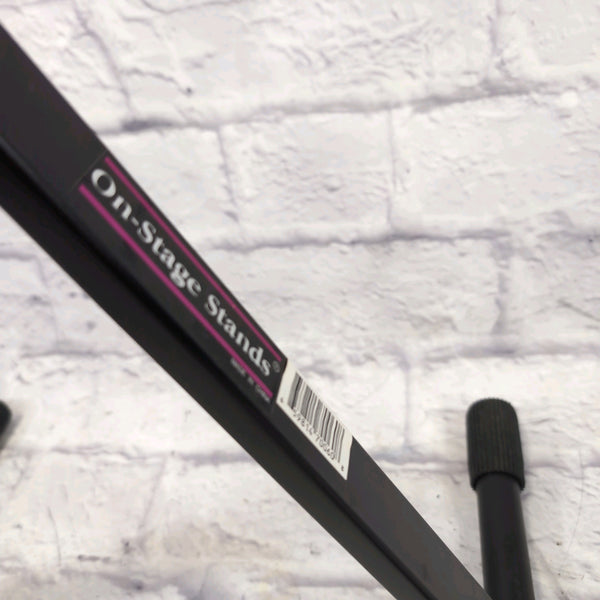 On-Stage Stands Squeeze Trigger Keyboard Stand - Evolution Music