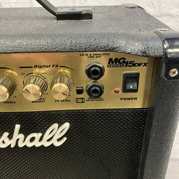 Marshall MG15DFX Guitar Practice Amp with Effects - Evolution Music