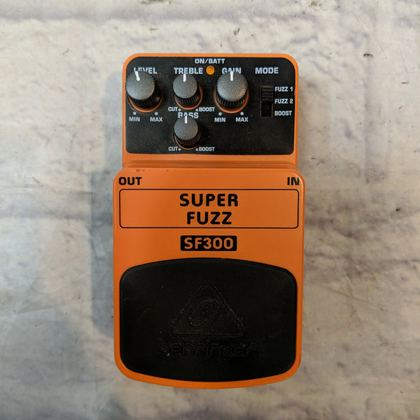 Behringer SF300 Super Fuzz Pedal - Evolution Music