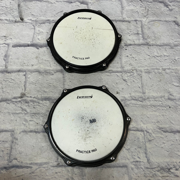 Ludwig 8 Inch Practice Pad Pair Drum Pad - Evolution Music