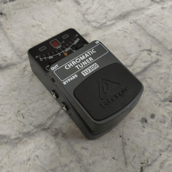 Behringer Chromatic Tuner TU 300 Tuning Pedal - Evolution Music