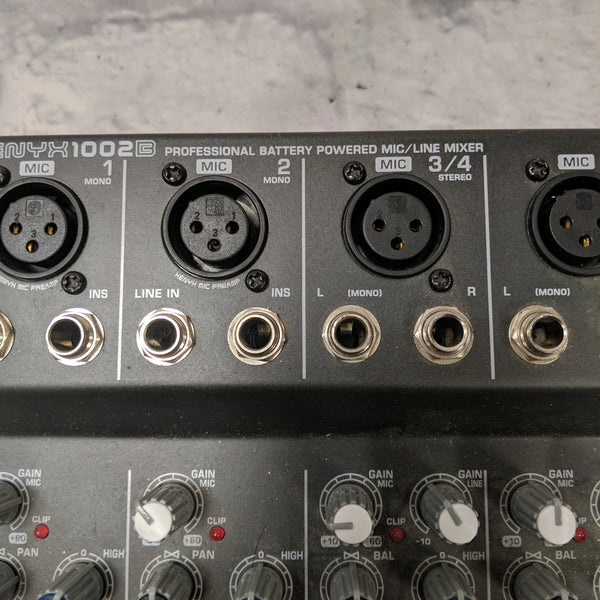 Behringer Xenyx 1002B Mixer - Evolution Music
