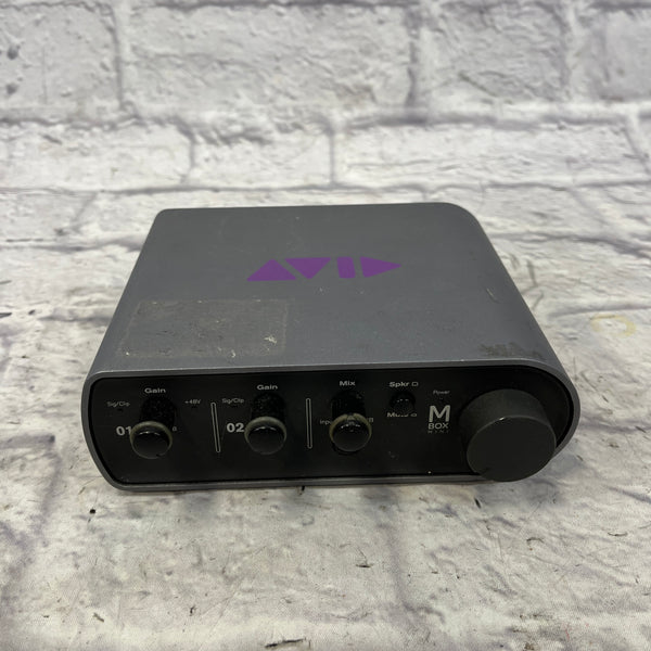 Avid Mbox Mini Audio Interface - Evolution Music