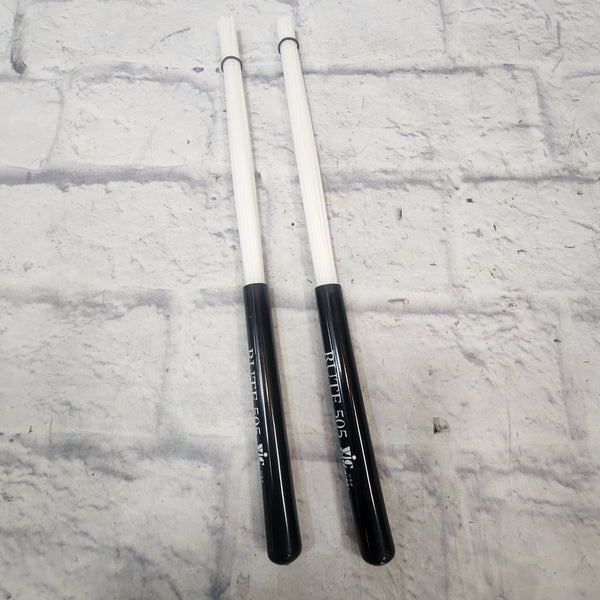 Vic Firth Rute 505 Plastic Bristle Drum Sticks - Evolution Music