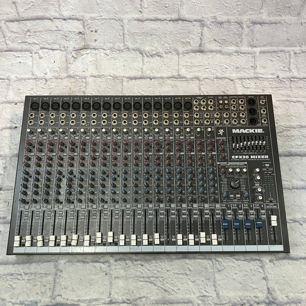 Mackie CFX20 20 Channel Mixing Desk - Evolution Music