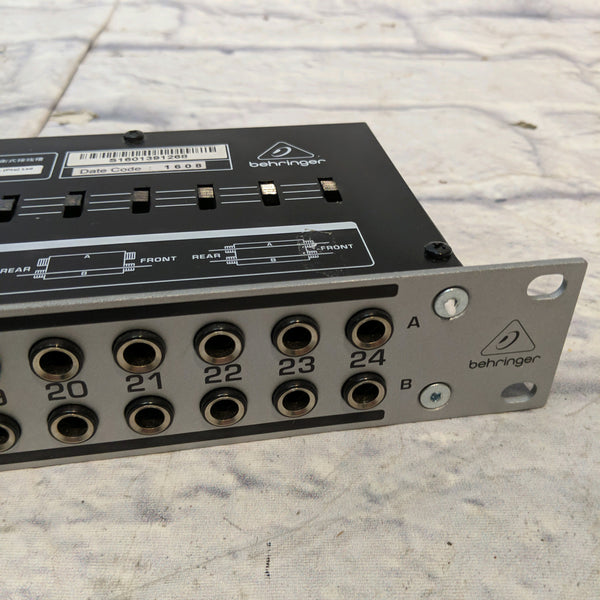 Behringer Ultrapatch Pro PX3000 Rack Patchbay - Evolution Music