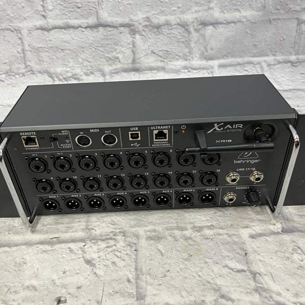 Behringer XR18 Tablet Controlled Wifi Digital Mixer - Evolution Music