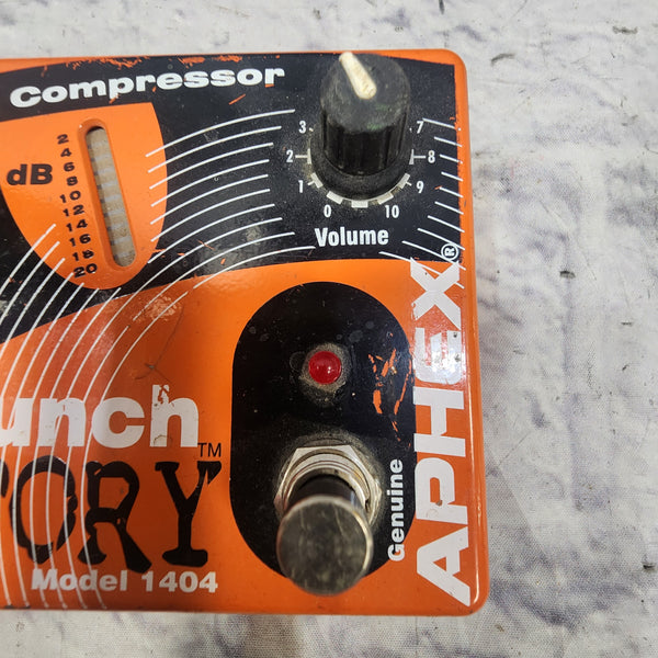 Aphex Punch Factory 1404 Optical Compression Pedal - Evolution Music