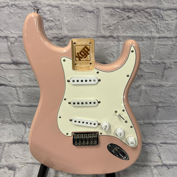 XGP Pink Loaded Strat Body - Evolution Music