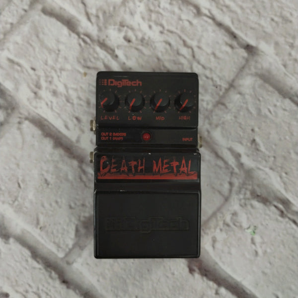 Digitech Death Metal Distortion Pedal - Evolution Music