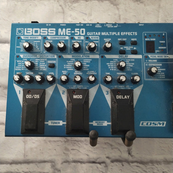 Boss ME-50 Multi Effect Pedal - Evolution Music