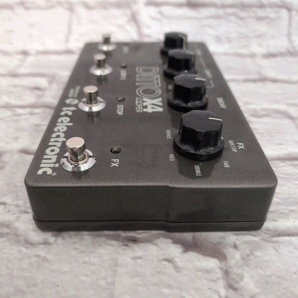 TC Electronic X4 Looper Loop and Sampler Pedal - Evolution Music