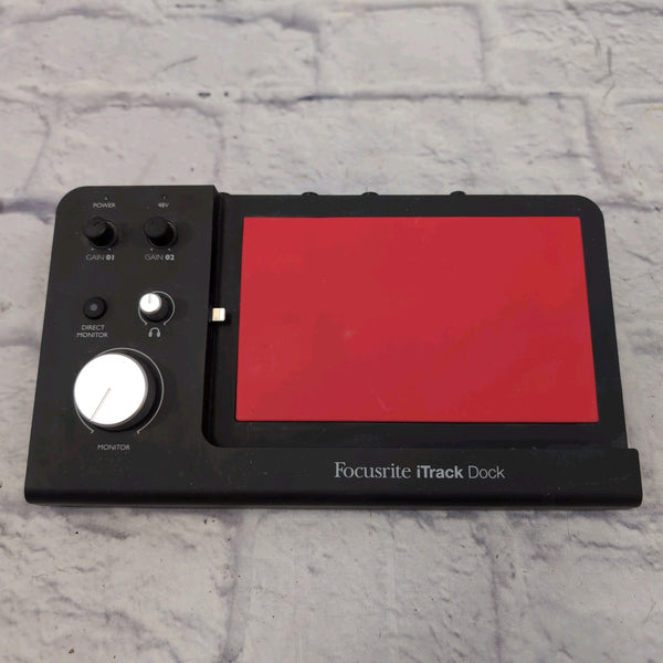 Focusrite iTrack Dock Mobile iPad Recording Interface w/ IPAD 2 Mini - Evolution Music