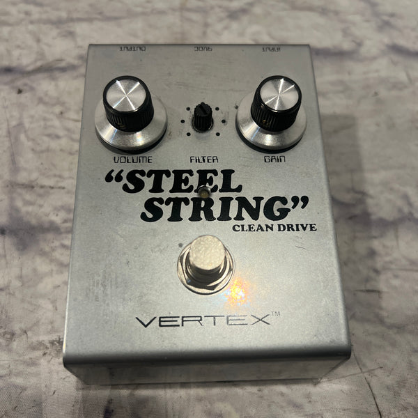 Vertex Steel String Clean Drive Pedal - Evolution Music