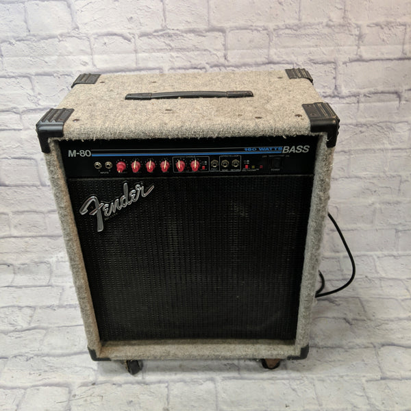 Fender M-80 1x15 Bass Combo Amp Bass - Evolution Music