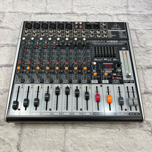 Behringer Xenyx X1222 USB Mixer - Evolution Music