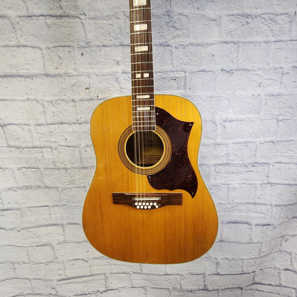 Dyko Vintage 1960s Japan 12 String with Case - Evolution Music