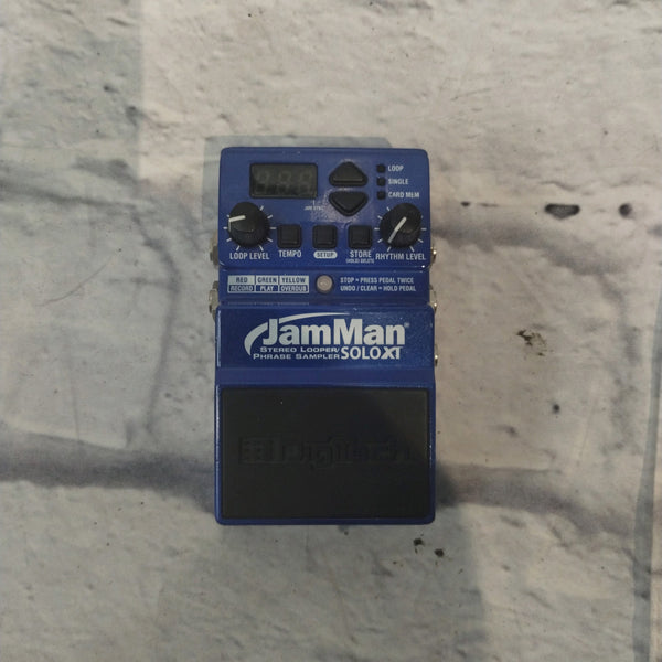 Digitech JamMan Solo XT Stereo Looper/Sampler - Evolution Music
