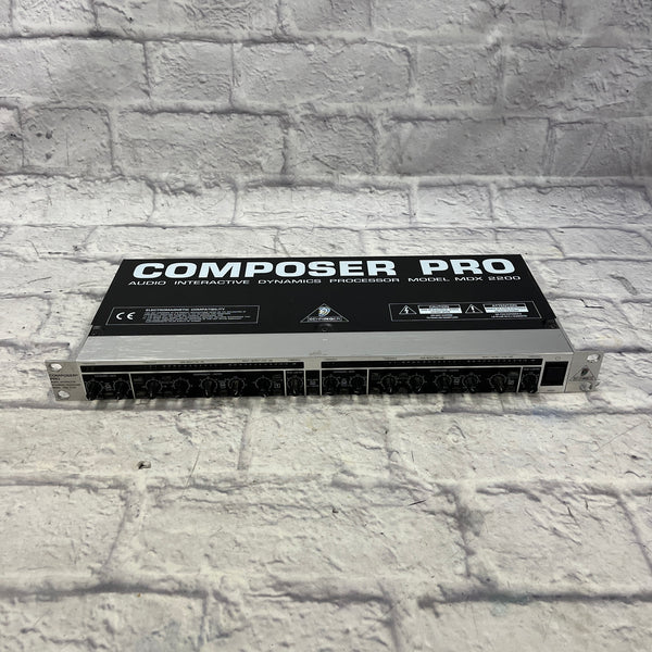 Behringer MDX2200 Composer Pro - Evolution Music