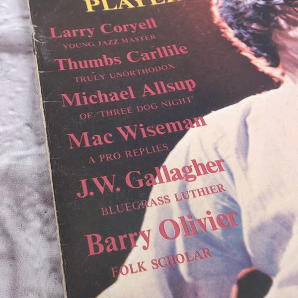 Vintage Guitar Player Magazine December 1974 Larry Coryell - Evolution ...