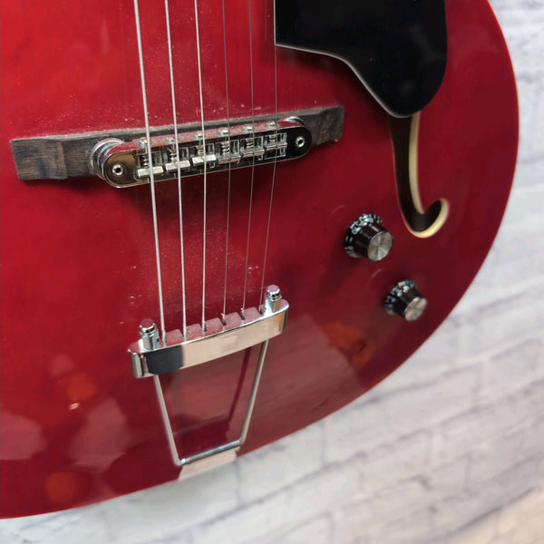 Grote Jazz Guitar w/ P90 GRWB-ZTTR Hollow Body Electric Guitar - Red ...