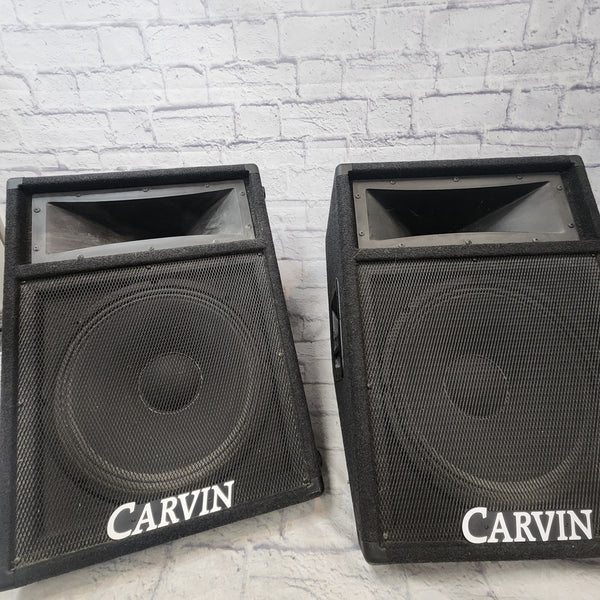 Carvin 742 400 Watt Passive PA Speakers (Pair with Dust Covers ...