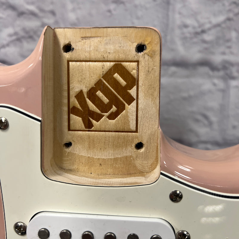 XGP Pink Loaded Strat Body - Evolution Music