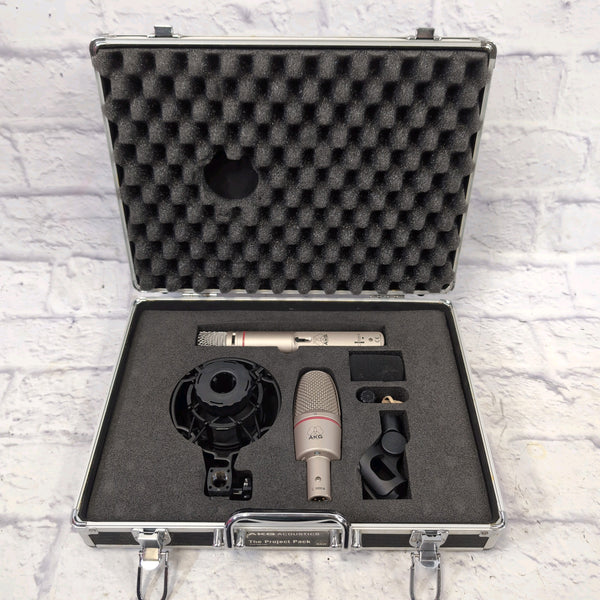 AKG Project Pack C3000B C1000S Microphones - Evolution Music