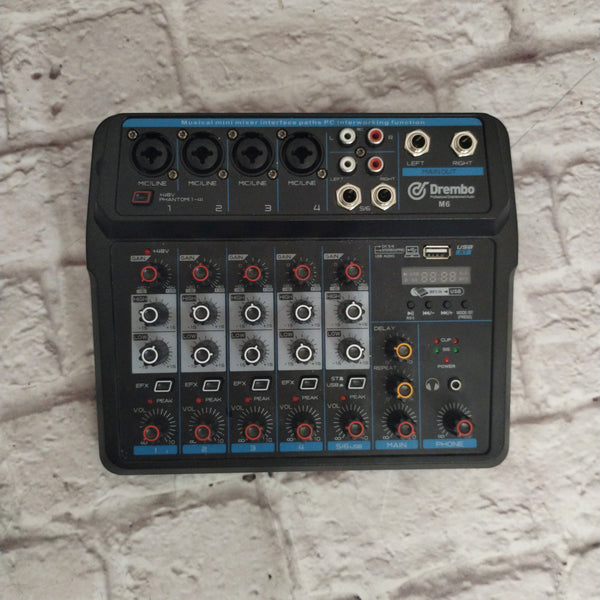 Drembo 6 Channel Mixer/ Interface - Evolution Music