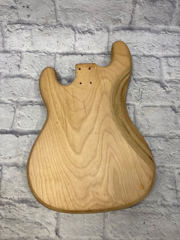 Memphis Unfinished P Bass Body - Evolution Music