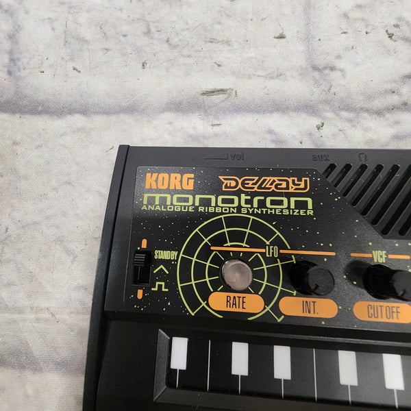 Korg Delay Monotron Mini Analog Ribbon Synthesizer - Evolution Music