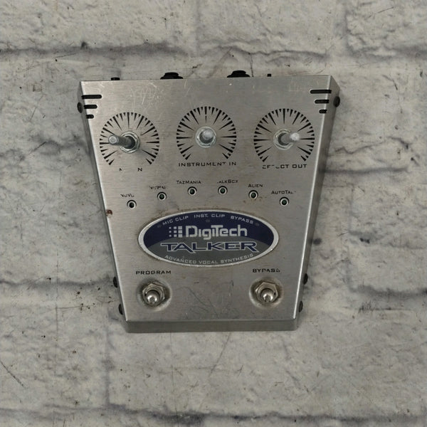 Digitech Talker Advanced Vocal Synthesis Talkbox Pedal - Evolution Music