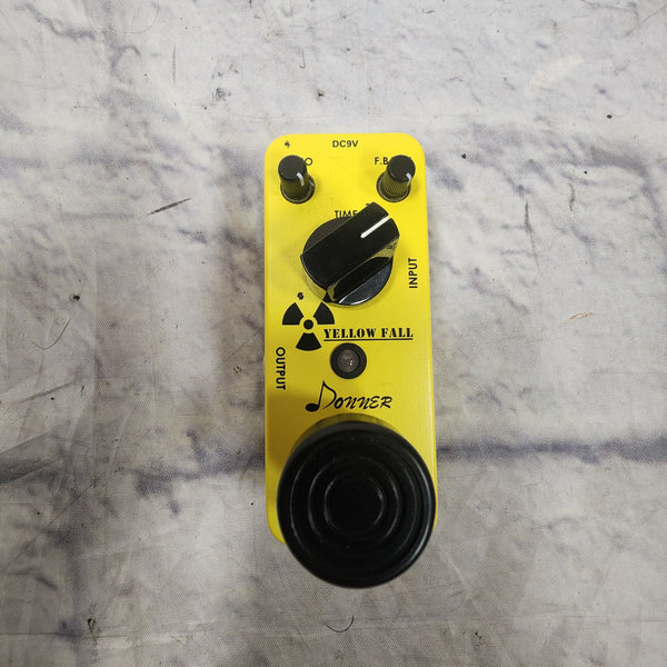 Donner Yellow Fall Analog Delay Mini Pedal - Evolution Music
